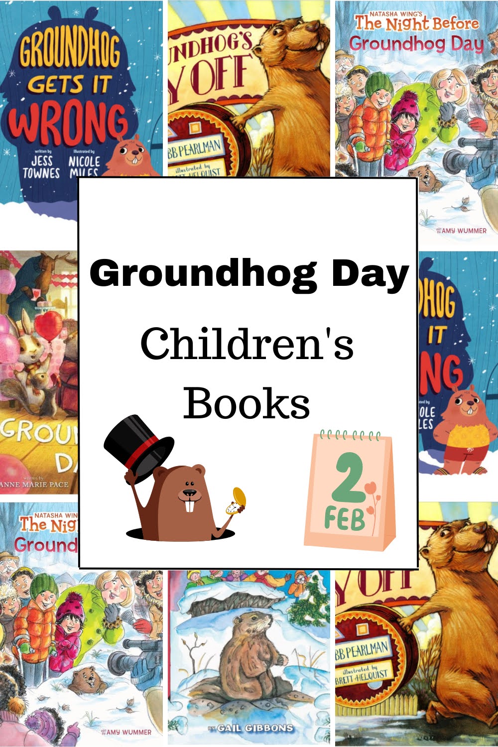 Groundhog Day Children's Books - planningforkeeps.com